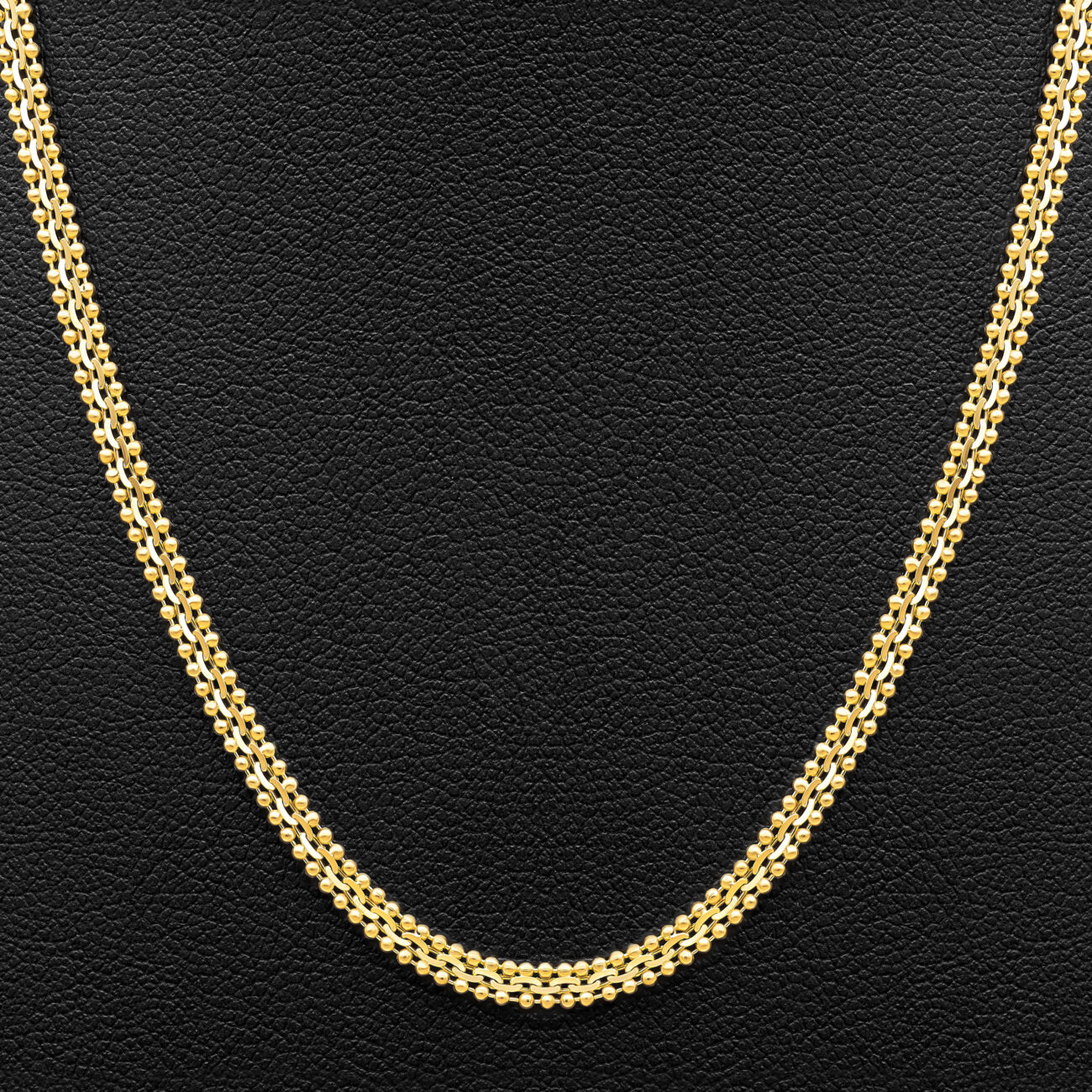 22K Gold Light Mesh Chain - Queen of Hearts Jewelry