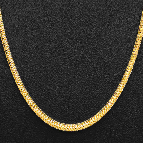 22K Gold Dragon Chain - 20 Inch - Queen of Hearts Jewelry