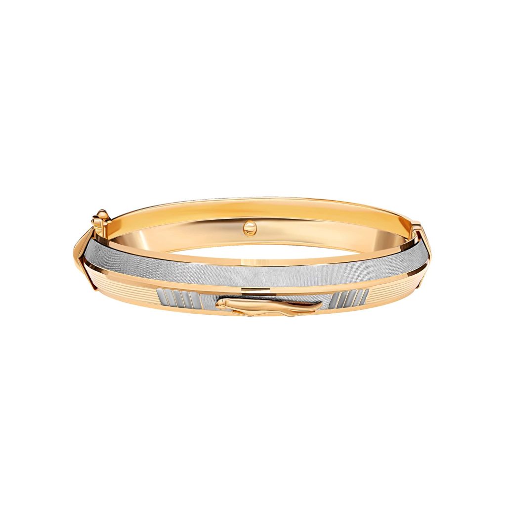 22K Gold Men's Bangle Bracelet (37.45G) - Queen of Hearts Jewelry