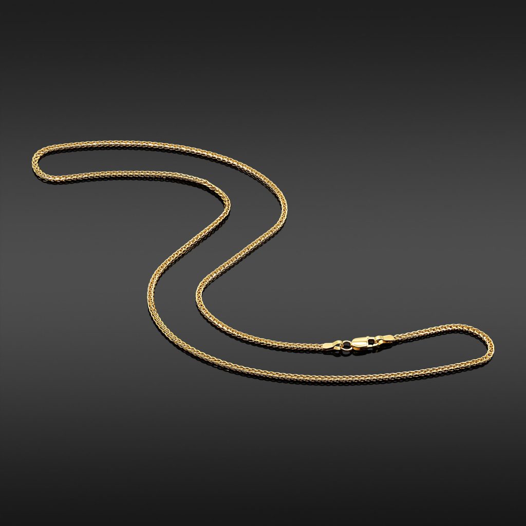 22K Gold Rope Chain - 20 Inch - Queen of Hearts Jewelry