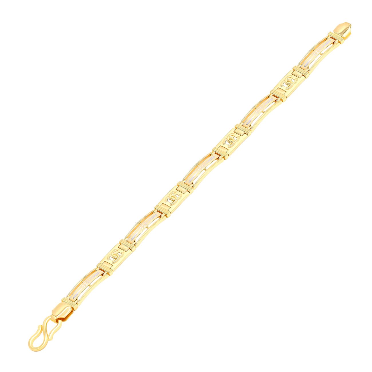 22K Gold Indian Bracelets for Men Online - Queen of Hearts Jewelry