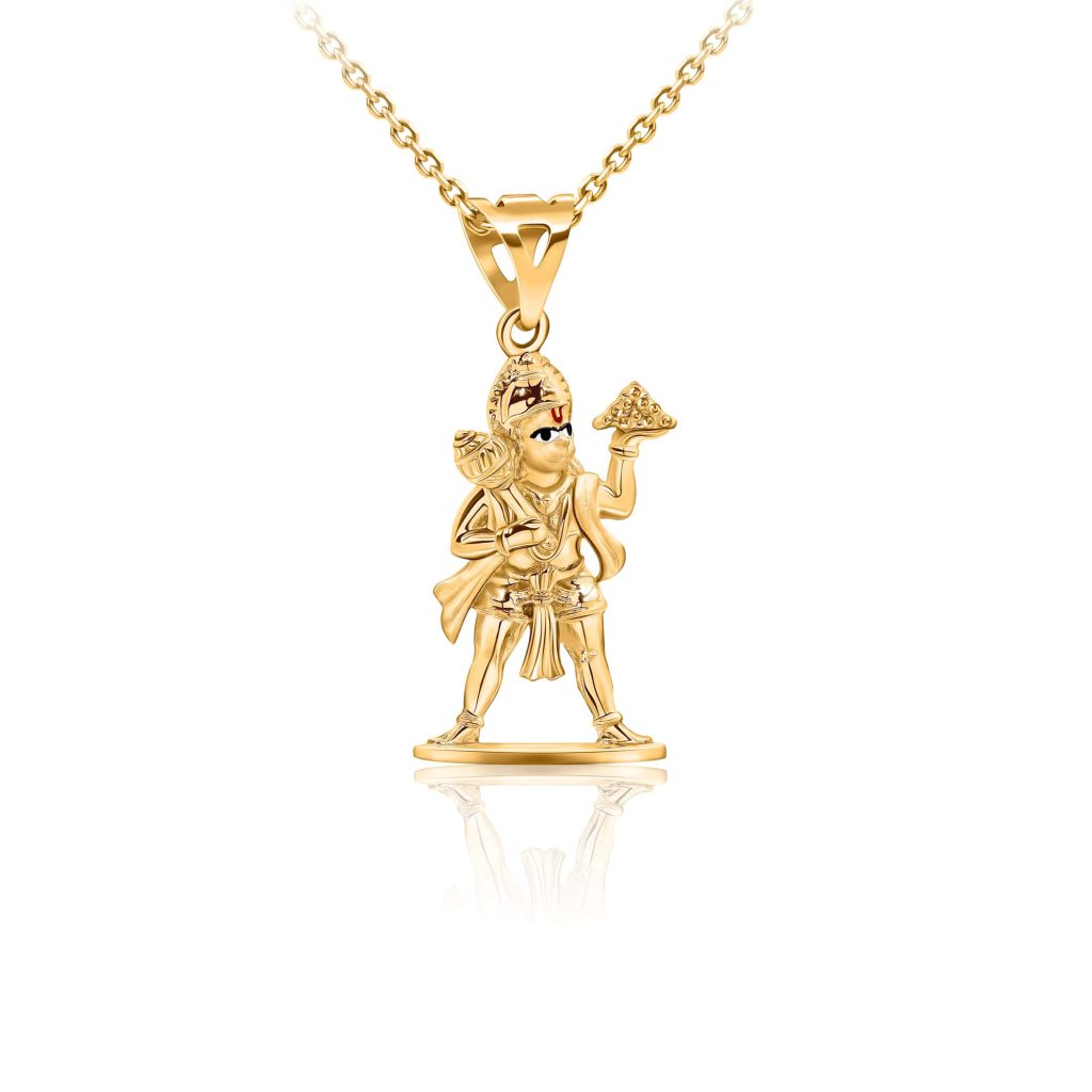 22K Gold Hanuman Pendant (5.15G) - Queen of Hearts Jewelry